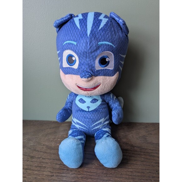 Disney | Toys | Just Play Pj Masks Catboy Stuffed Animal Plush Blue ...